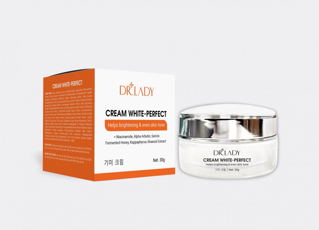 Kem trị nám Dr Lady Cream White Perfect Chính Hãng